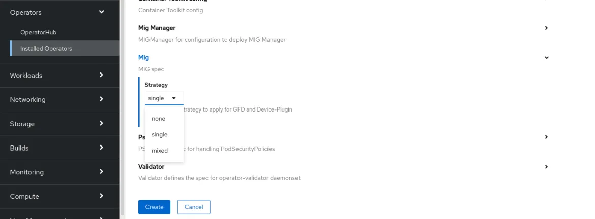 Multi-Instance GPU Support with the GPU Operator v1.7.0