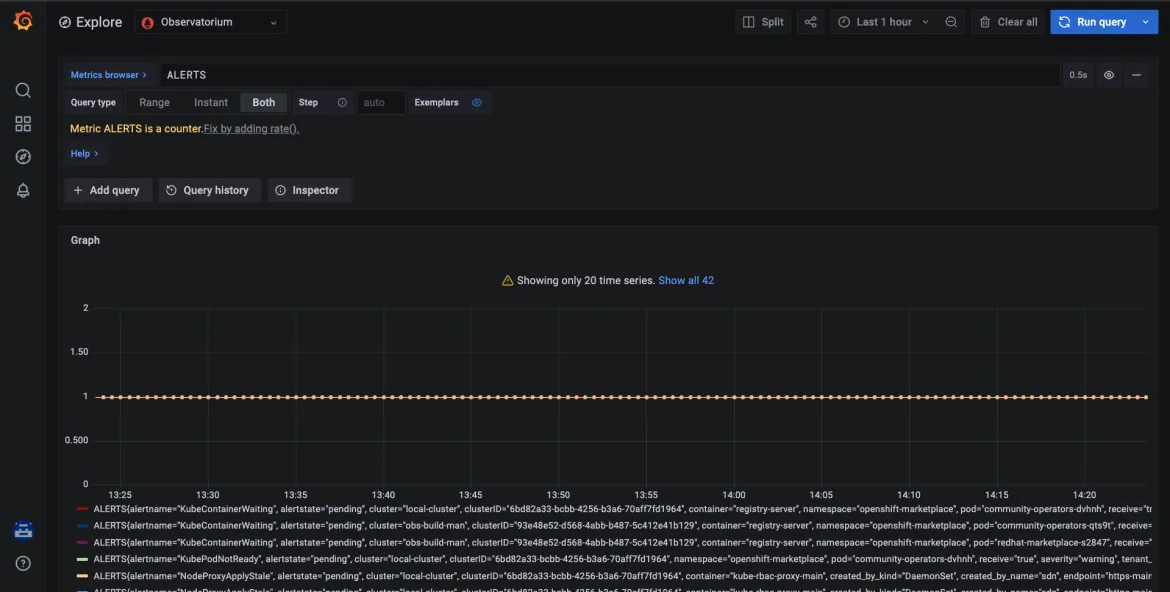 Viewing Cluster Alerts, Warnings, or Recommendations in an Aggregated ...