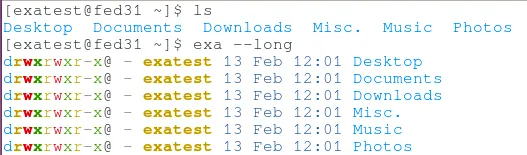 Sysadmin tools: exa, a modern alternative to ls in Linux