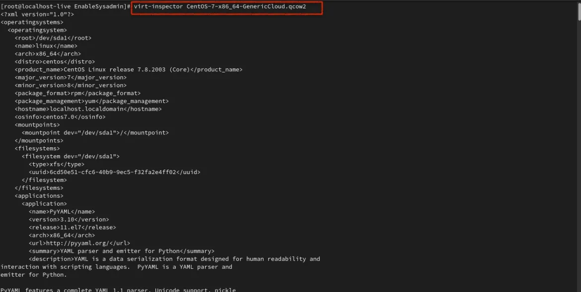 Use libguestfs to manage virtual machine disk images