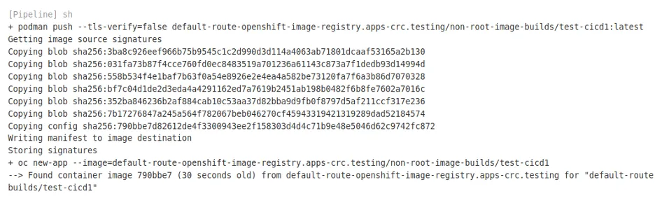 How to build images with rootless Podman in Jenkins on OpenShift