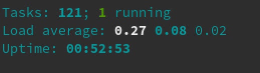 Linux process management improved with htop