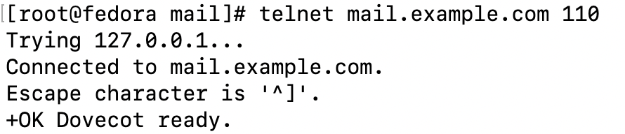 Using Telnet to troubleshoot your mail system