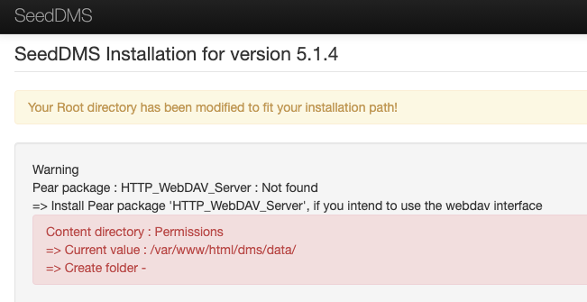 How to install and set up SeedDMS