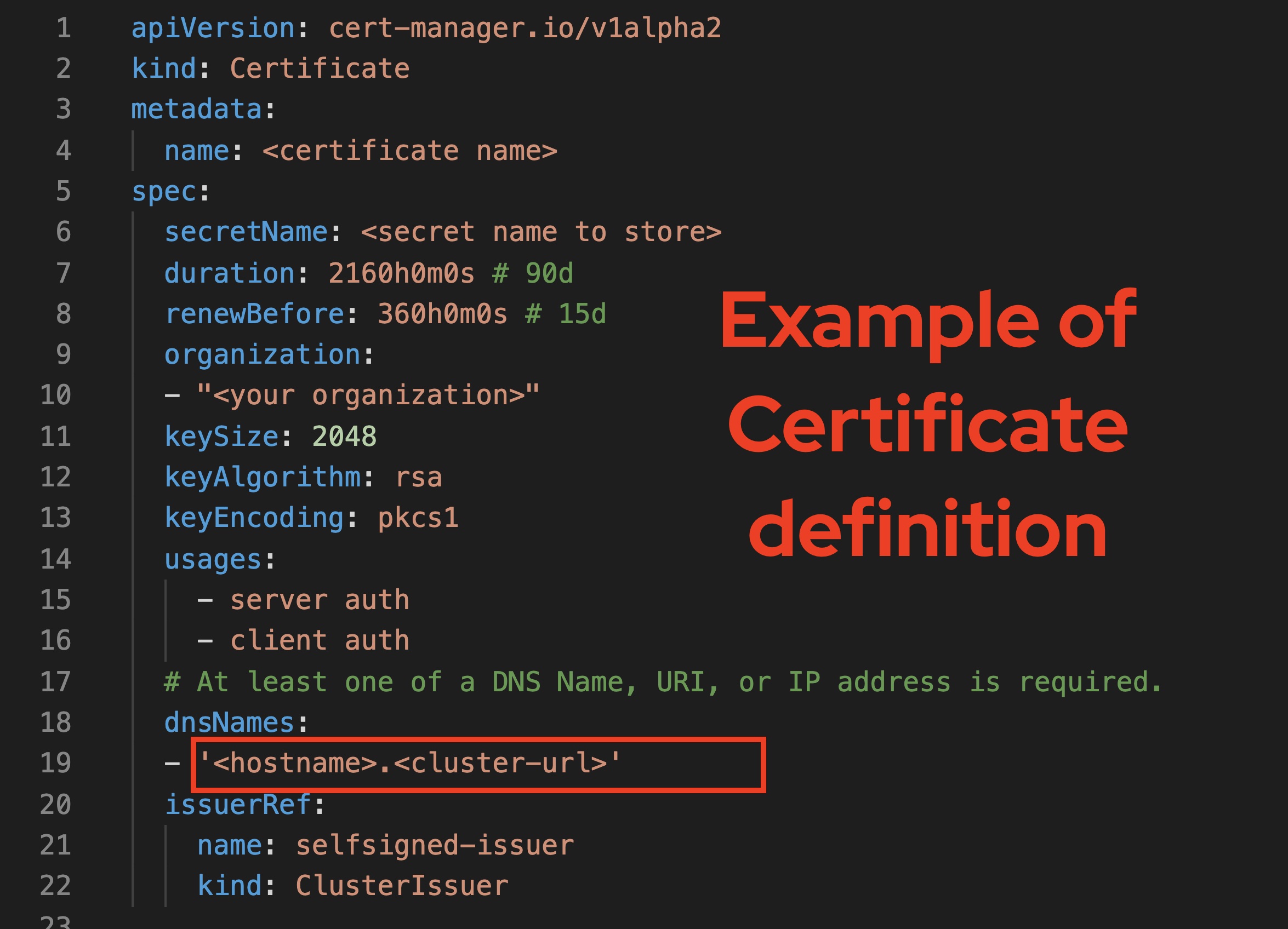 How to create a TLS/SSL certificate with a Cert-Manager Operator on OpenShift