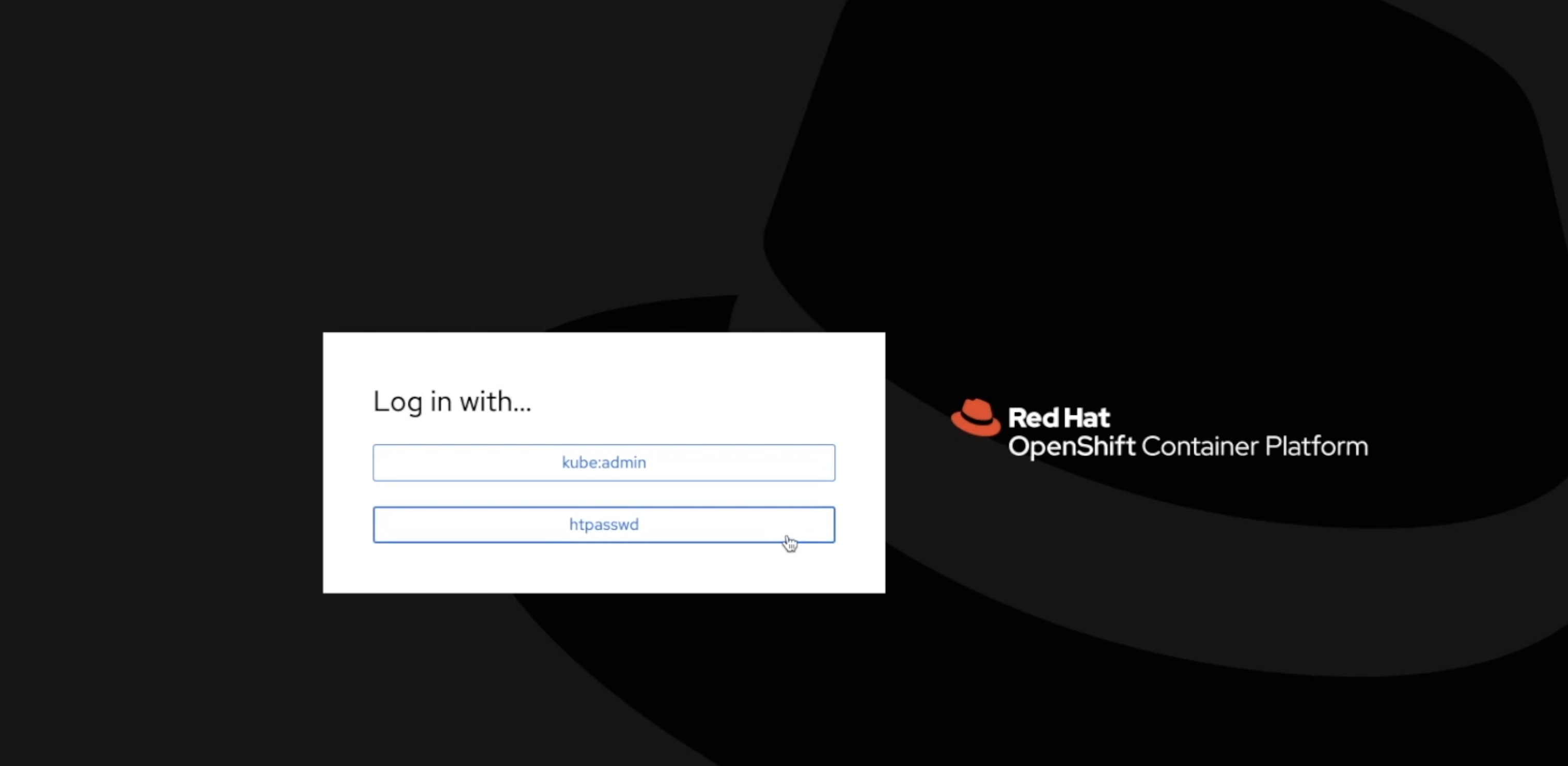 How to create new users in OpenShift with htpasswd and OAuth